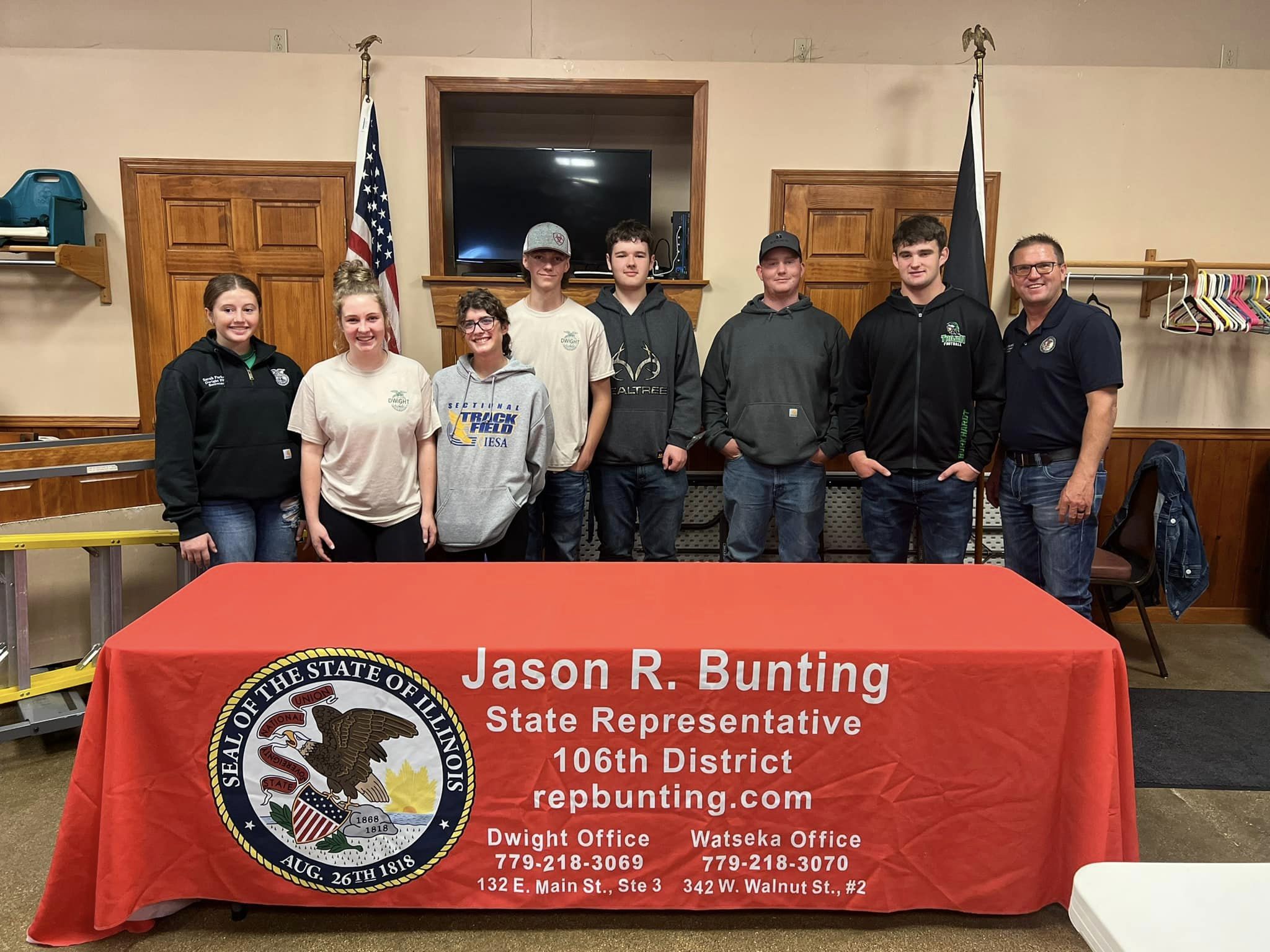 Thanks to all who attended our ag safety breakfast - Jason R. Bunting