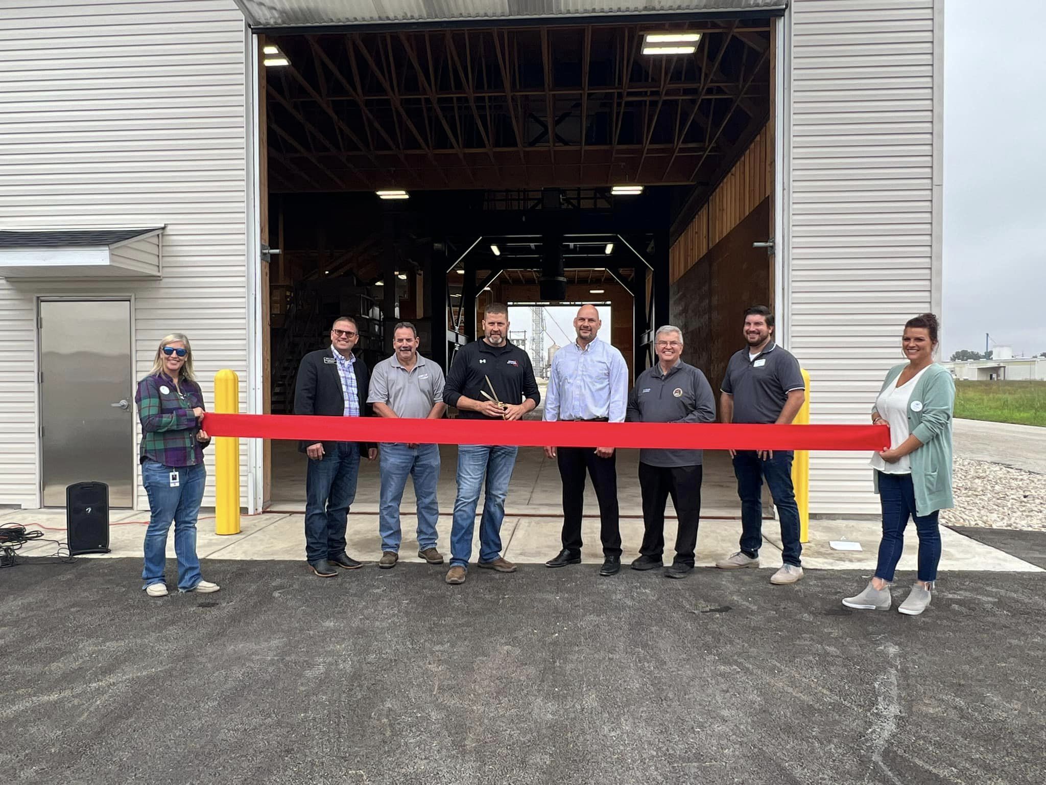 Visit to Growmark terminal in Seneca - Jason R. Bunting