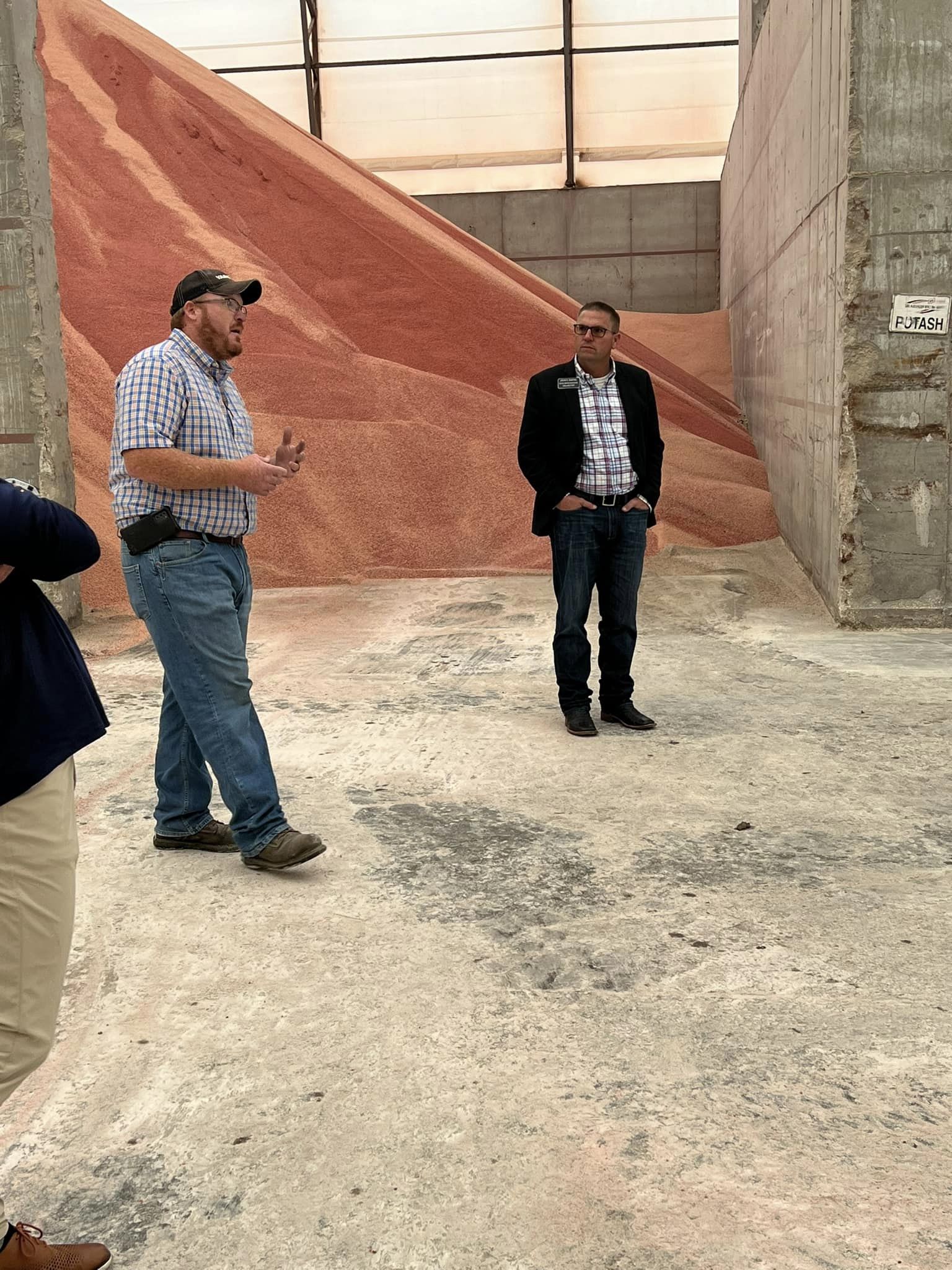 Visit to Growmark terminal in Seneca - Jason R. Bunting